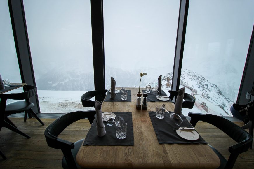 Gourmet-Restaurant iceQ in Sölden: Lunch in den Bergen auf 3.048 Metern ...